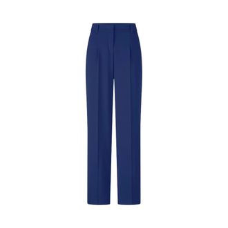 Riani Femme, Pantalons, Bleu, Taille: 42 FR Pantalon large