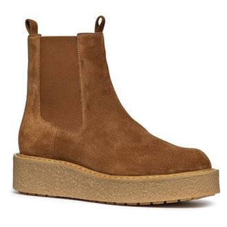 Geox Bottines D Elidea C pour femme, marron, 39 EU