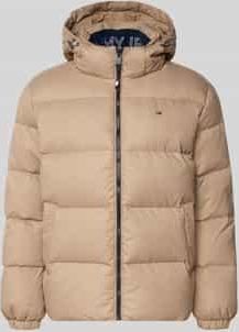 Tommy Jeans Regular Fit Daunenjacke mit Logo Stitching