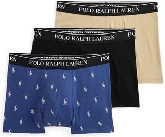 Polo Ralph Lauren Lot de 3 boxers en coton
