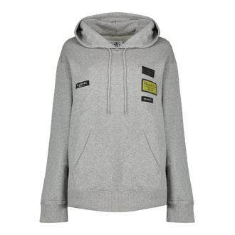 Maison Margiela Femme, Sweatshirts et sweats &agrave; capuche, Gris, Taille: 40 FR SweaT-shirt &agrave; capuche
