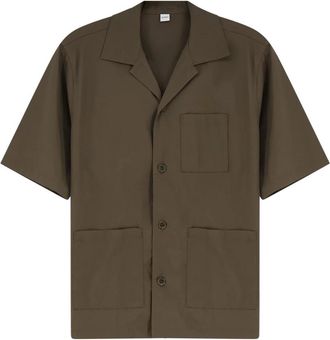 Aspesi Homme, Chemises, Vert, Taille: L Chemise &agrave; Manches Courtes