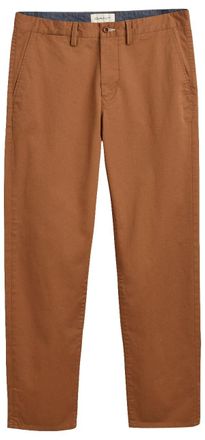 GANT Herren Regular Twill Chinos Hose, Roasted Walnut, 33 W/36 L