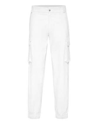 Philipp Plein Velvet Long Trousers Cargo Fit