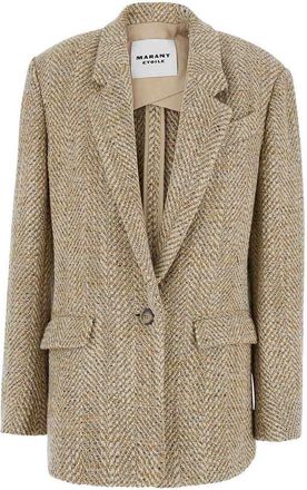 Isabel Marant Casualjacke - Nude