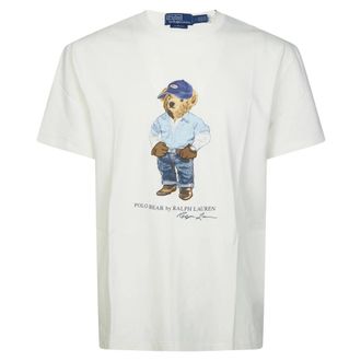 Polo Ralph Lauren T-Shirt MM Orso - - Tops - Herren - Beige - L