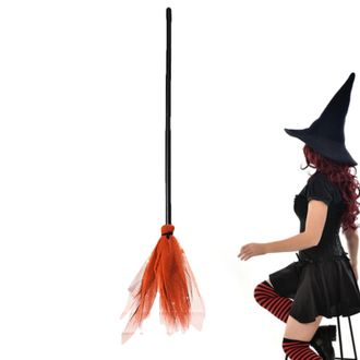 Generic Zaubererbesen Für Kleinkinder,Halloween-Schmuckstücke Dekoration Hexenwestengadgets | Spielzeugdekorationen für Bühnenauftritte, Cosplay, Halloween-Pa