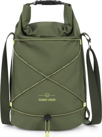 Johnny Urban Dry Bag 7L Grün - Theo - Drybag für Stand Up Paddle, Kanu, Kajak, Angeln, Camping - wasserdichte Tasche zum Umhängen - Kleine Wetbag - SUP Zubehör