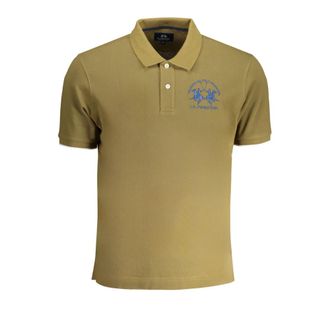 La Martina Kurz&auml;rmeliges Polohemd - - Tops - Herren - Gr&uuml;n - S