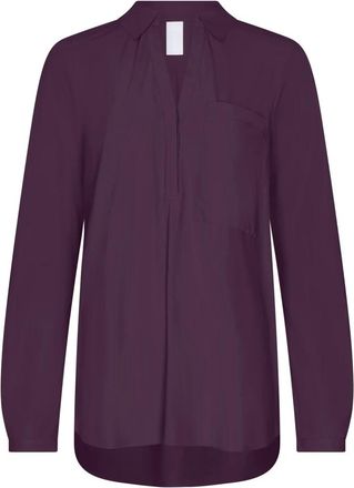 JapanTKY Japan Tky, Femme, Blouses et Chemises, Violet, Taille: 36 FR Kaemi Hemdbluse