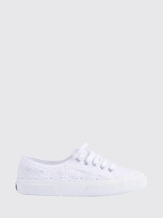 Superga Low-Top-Sneaker aus Leder f&uuml;r Jungen mit Gummisohle