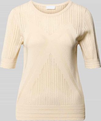 Jake*s Regular Fit T-Shirt in Strick-Optik