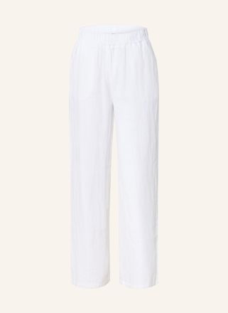 Darling Harbour Darling Harbour Marlenehose Aus Leinen weiss