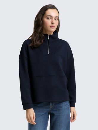 Tom Tailor Sweatshirt Strick & Sweatshirts Scuba Troyer Sweatshirt
