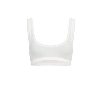 Calvin Klein Brassi&egrave;re Agnes en coton m&eacute;lang&eacute;