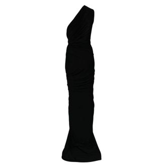 Rick Owens Femme, Robes, Noir, Taille: 38 FR Knit Dress Fog Gown