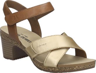 Josef Seibel Damen Sandale Grace 01 in gold-kombi