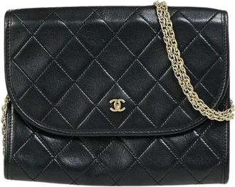 Chanel Pre-owned Vintage Round Flap Bag - Femme - Pre-owned - Noir - Taille: ONE Size