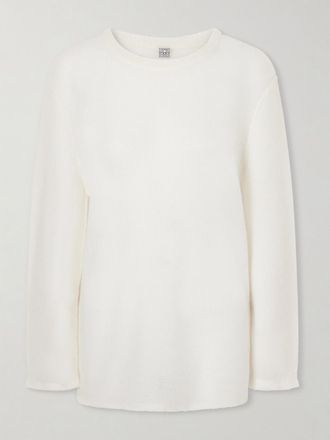 Toteme Mohair-blend Sweater - Off-white