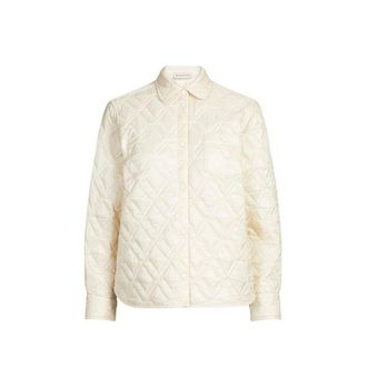 Moncler Veste matelass&eacute;e en coton m&eacute;lang&eacute;