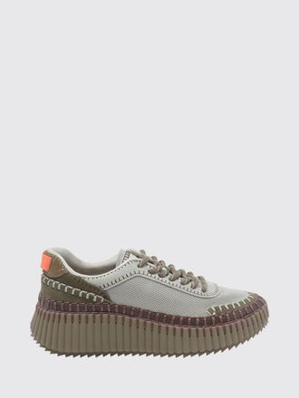 Chlo&eacute; Baskets Femme couleur Vert Militaire