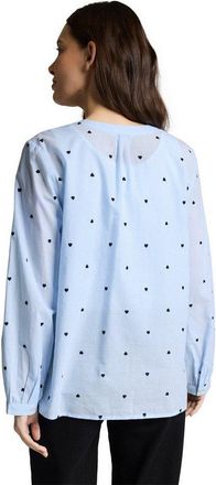 Tom Tailor Klassische Bluse mit All-Over Print
