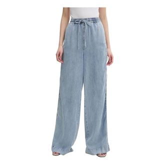 Gestuz Sea Drawstring Hosen - - Jeans - Damen - Blau - L