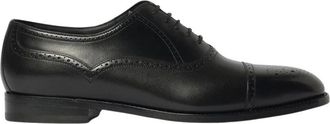 Manolo Blahnik Homme, Chaussures, Noir, Taille: 43 EU Leather Formal Chaussures