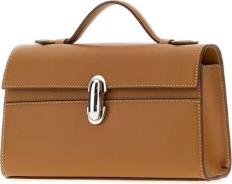 Savette Symmetry Top Handle Bag - Brown