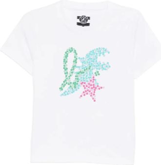 Sport b. t-shirt DINO à pois - Blanc
