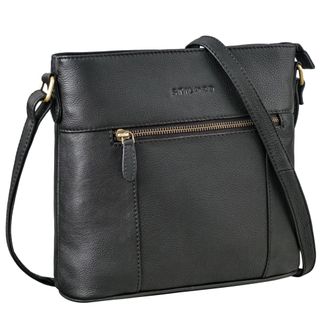 STILORD Medina Elegante Handtasche Damen Mittelgro&szlig; Leder Umh&auml;ngetasche Vintage Schultertasche f&uuml;r Frauen Abendtasche Freizeit-Tasche Crossbody Bag Damen Echt