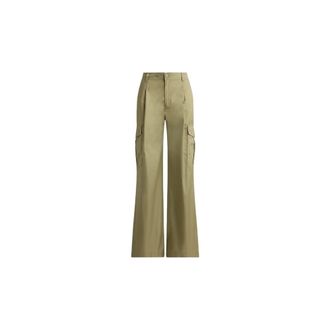 Ralph Lauren Weite Hosen - - Trousers - Damen - Gr&uuml;n - 3XS