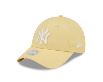 New Era Basecap Damen New York Yankees MLB Baseball Cap Kappe 9Forty verstellbar gelb League Essential - One-Size