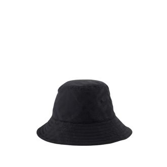 Burberry unisex, Accessoires, Noir, Taille: S Tonal Bias Bucket Hat