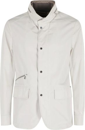Moorer Homme, Vestes, Blanc, Taille: 3XL Sten At Jacket