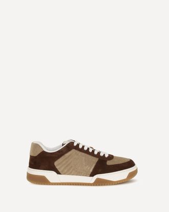 Valentino Garavani Sparry Sneakers in suede and nappa Male 43.5
