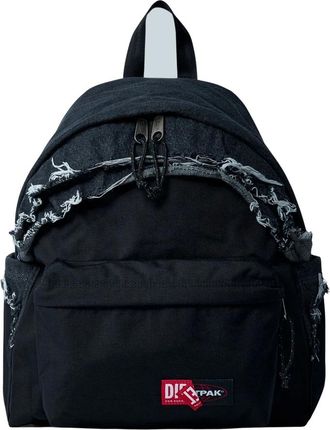 Eastpak unisex, Sacs, Noir, Taille: ONE Size Sac à Dos avec Finition Vieillie et Motif Logo