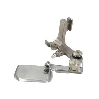 Pretyzoom Sewing Machine Binder aus Edelstahl Langlebiger N&auml;hfu&szlig; mit Abgerundeten Kanten Einfacher Einbau Geeignet f&uuml;r Feine Stoffe Wie Seide und Chiffon f&uuml;r Pr