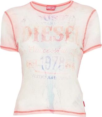 Diesel Femme, Tops, Rose, Taille: 40 FR T Iana
