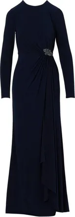 Adrianna Papell Abendkleid Draped Jersey Gown Slinky, stretchy floor sweeping gown