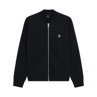 Paul Smith Zebra Zip Sweatshirt - - Jackets - Herren - Schwarzk - S