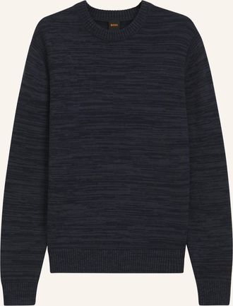 HUGO BOSS Pullover Aperoso Regular Fit blau