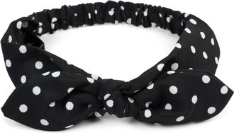 styleBREAKER Haarschmuck Haarband mit Punkte Muster und Schleife