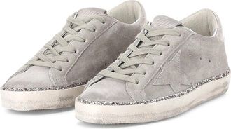 Golden Goose Low-Top Sneaker - Sneaker Super Star - Gr. 37 (EU) - in Grau - f&uuml;r Damen