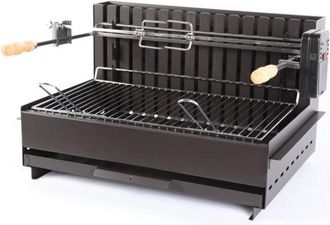 Le Marquier Le Marquier - Barbecue Charbon Vulcain Tournebroche 61cm x 33cm