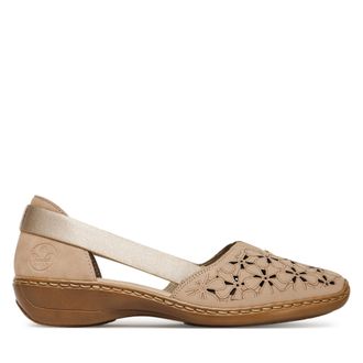 Rieker Halbschuhe Rieker 41356-60 Beige