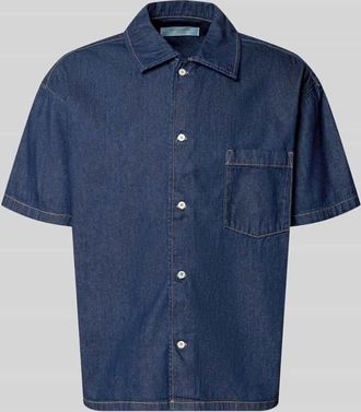 Jack & Jones Modern Fit Jeanshemd mit Brusttasche Modell AUSTIN