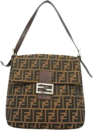 Fendi Sac bandouli&egrave;re vintage Pre-owned - Femme - Pre-owned - Brun - Taille: ONE Size