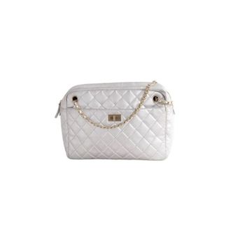 Chanel Sac Bandouli&egrave;re Appareil Photo Pre-owned - Femme - Pre-owned - Gris - Taille: ONE Size