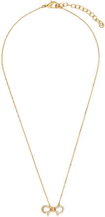 Ferragamo Collier &agrave; pendentif noeud Ferragamo Vara